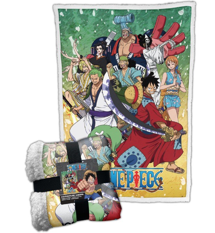 one piece crew koc premium sherpa '100x150cm' - Inna marka | Sklep ...