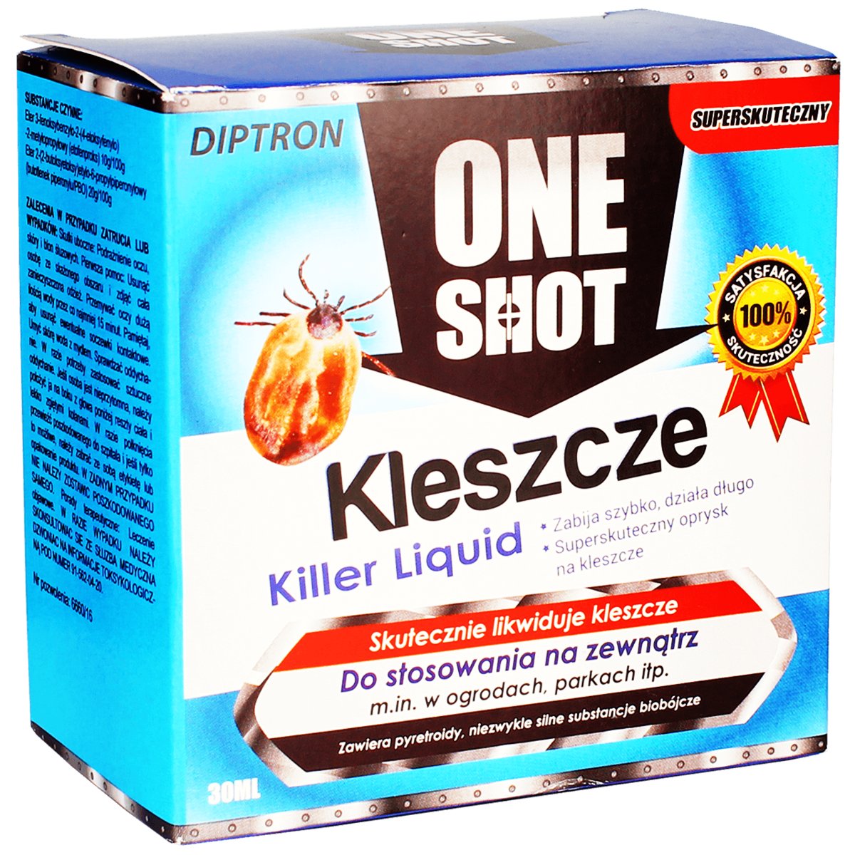 One Shot Na Kleszcze Wyjątkowo Skuteczny Oprysk 30 Ml - Inna marka | Sklep EMPIK.COM