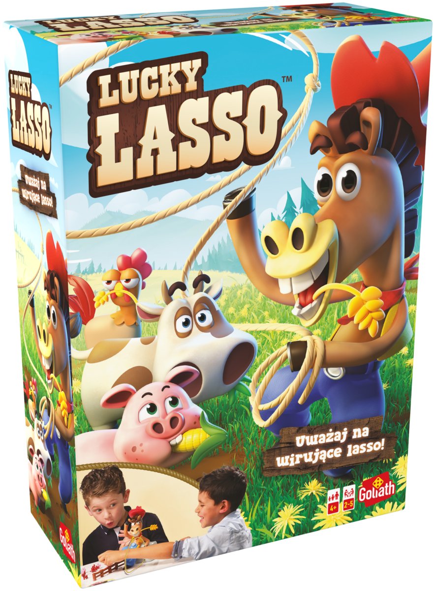 One Trick Pony/Lucky Lasso, gra zręcznościowa, Goliath Games - Goliath ...