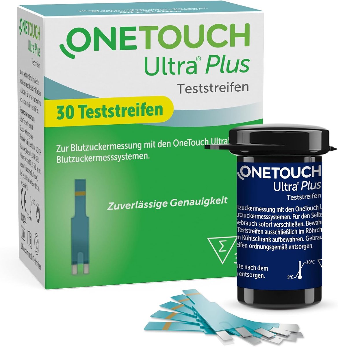 OneTouch Ultra Plus paski testowe do glukometru 30 sztuk | Sklep EMPIK.COM