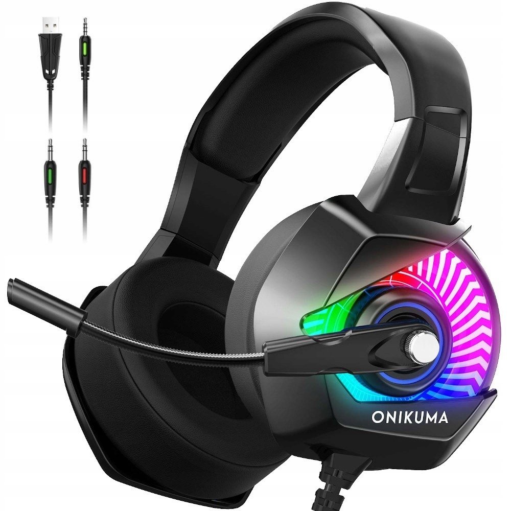 Onikuma K6 Rgb Słuchawki Z Mikrofonem - Onikuma | Sklep EMPIK.COM