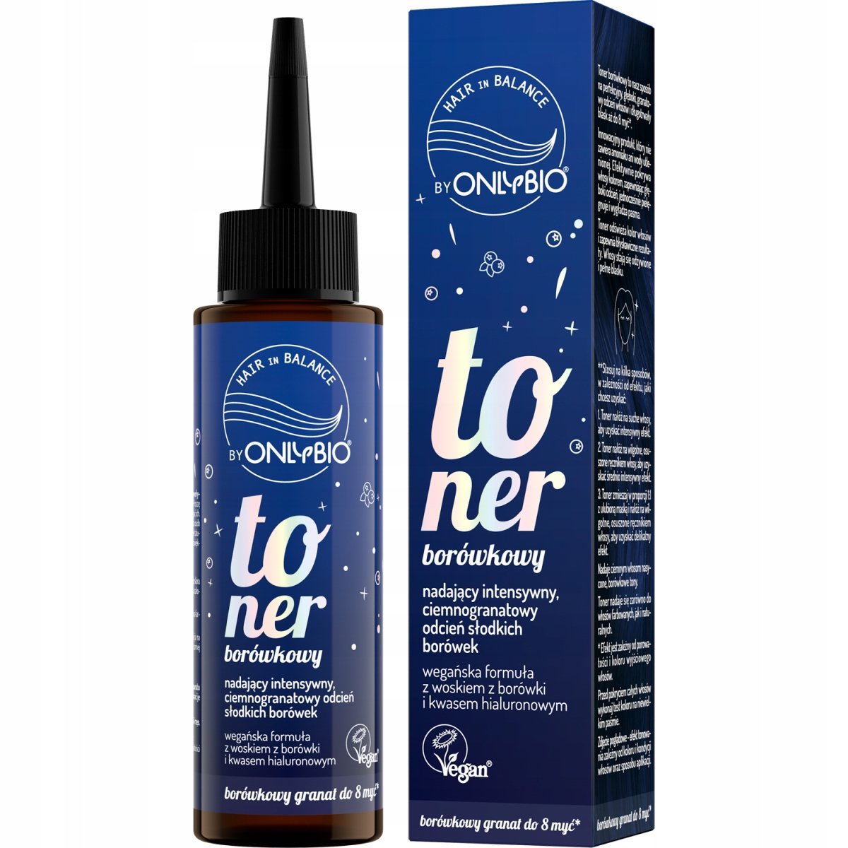 Onlybio Hair In Balance toner do włosów borówkowy 100 ml | Sklep EMPIK.COM