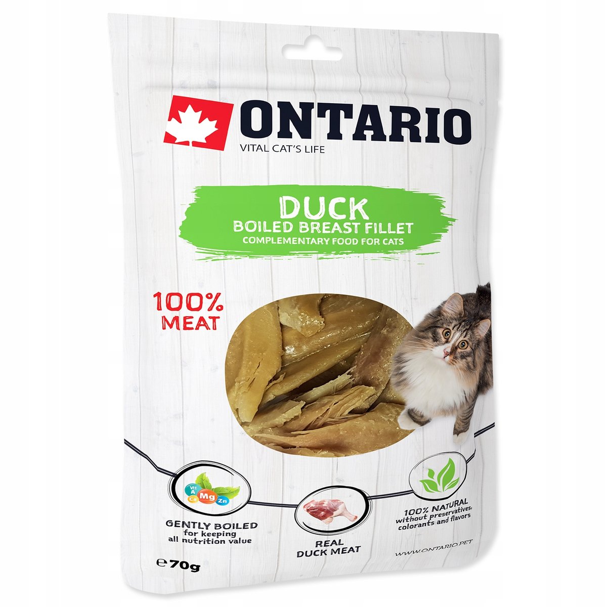 ONTARIO Boiled Duck Breast Fillet 70g (213-50903) - Ontario | Sklep ...