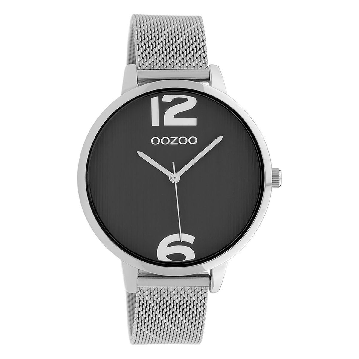 Oozoo Damski zegarek na rękę Timepieces Analog Metal srebrny UOC10142 ...