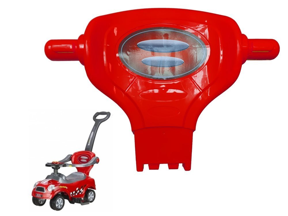 Oparcie do jeździka Coupe Megacar czerwone LEAN CARS - LEAN CARS ...