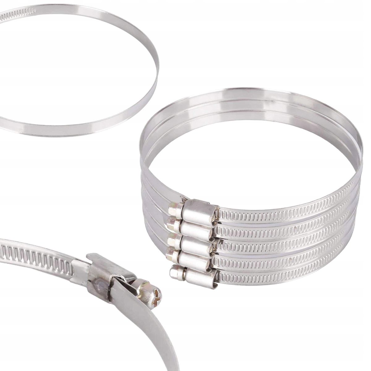 OPASKA OBEJMA ŚLIMAKOWA 140-160MM 1SZT - BAUSTER | Sklep EMPIK.COM