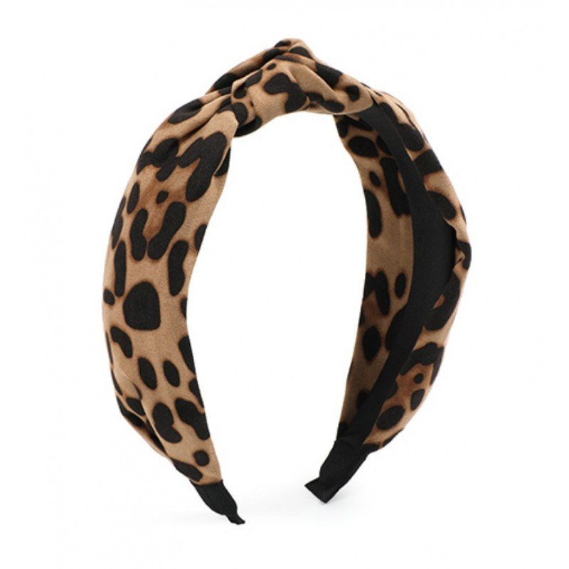 Opaska Turban Z Materiału Panterka O228Pan - eCarla | Sklep EMPIK.COM