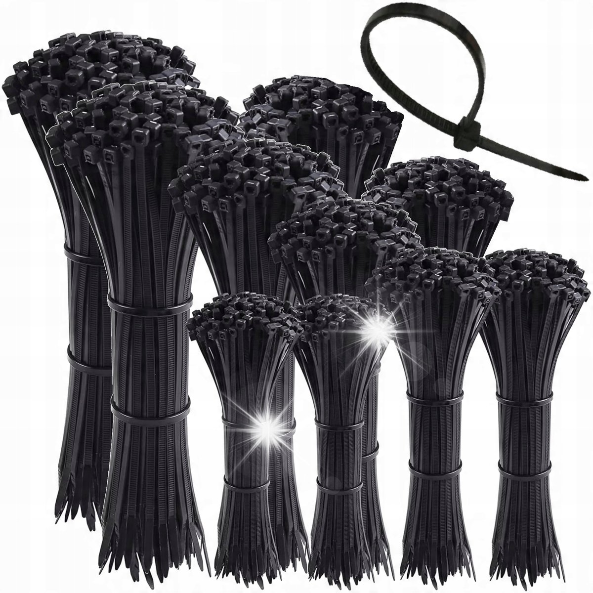 OPASKI ZACISKOWE TRYTYTKI KABLOWE 1000 SZT ZESTAW XXL MOCNE TRYTKI ZIPERKI - Inna marka | Sklep ...