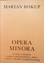 Opera minora - W opisie | Książka w Empik