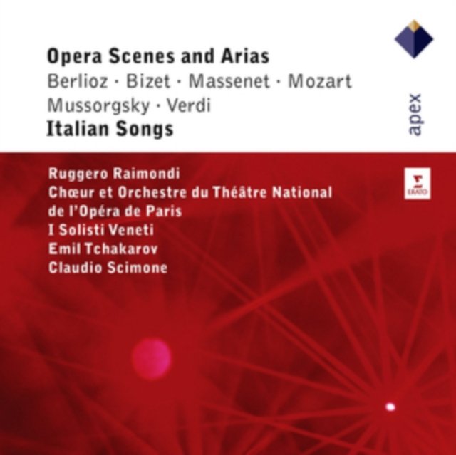 Opera Scenes and Arias, Italian Songs - l Opera de Paris | Muzyka Sklep ...