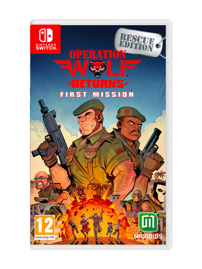Operation Wolf ReturFirst Mission, Nintendo Switch - Microids | Gry i ...