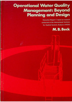 Operational Water Quality Mangement Beyond Planning and Design ...