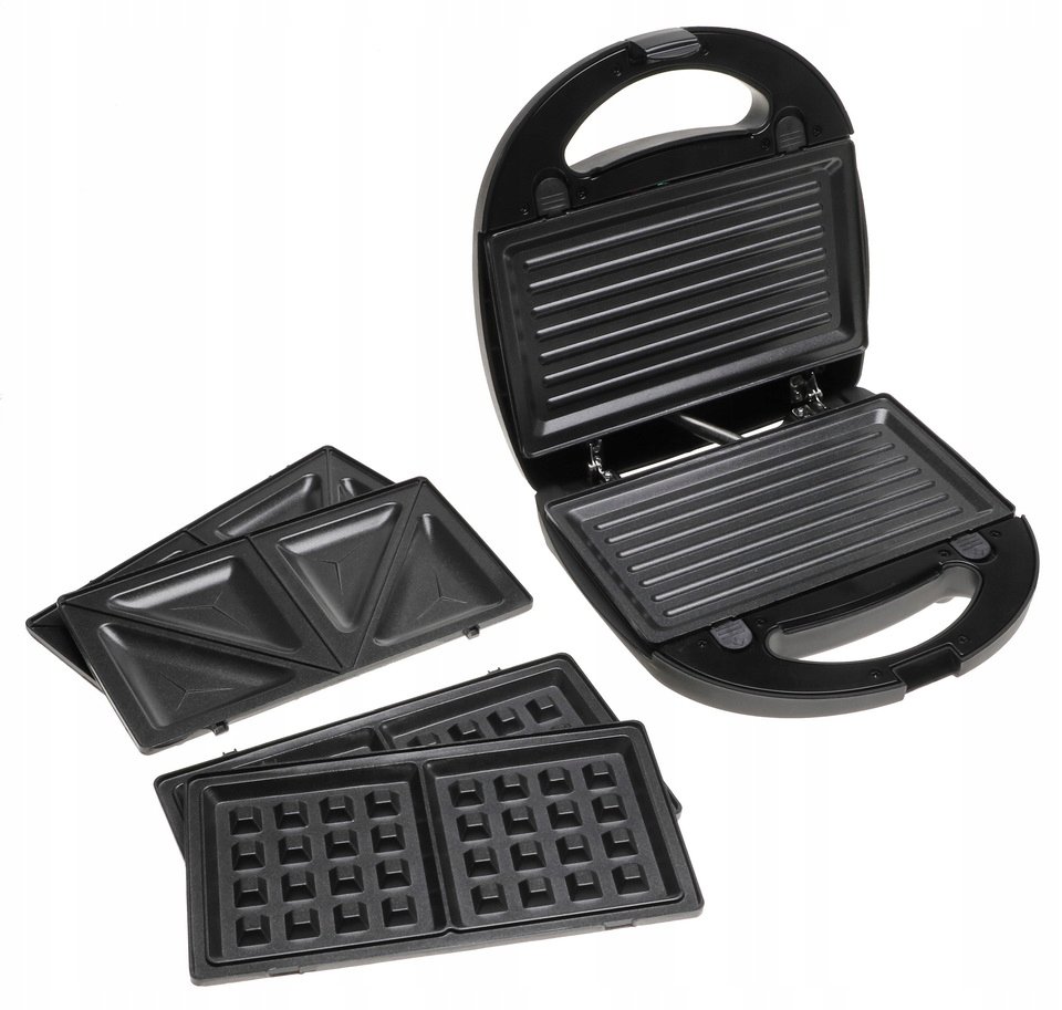 Opiekacz 3w1 Do Kanapek Sandwich Grill Elektryczny GOFROWNICA 113 - MMM ...