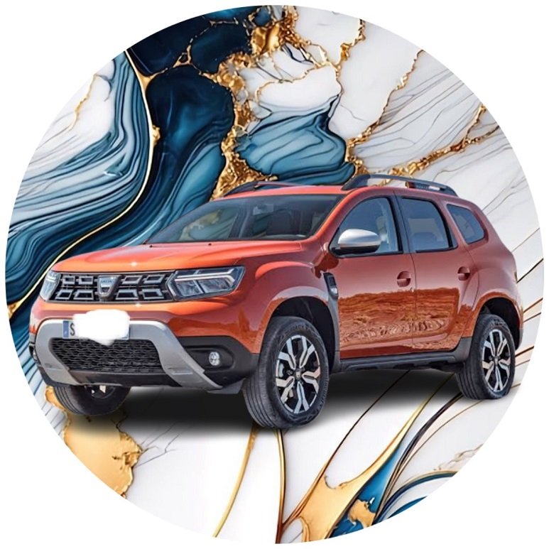 OPŁATEK NA TORT DACIA SAMOCHÓD AUTO LOGO BRYKA URODZINY 18 30 40 50 60 ...