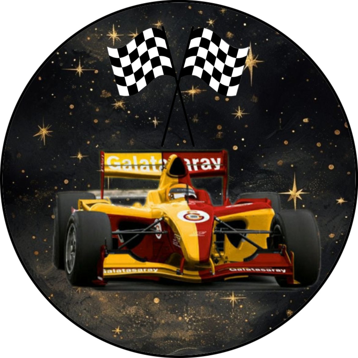 OPŁATEK NA TORT FORMUŁA F1 BOLID WYŚCIGÓWKA MC LAREN MERCEDES URODZINY ...