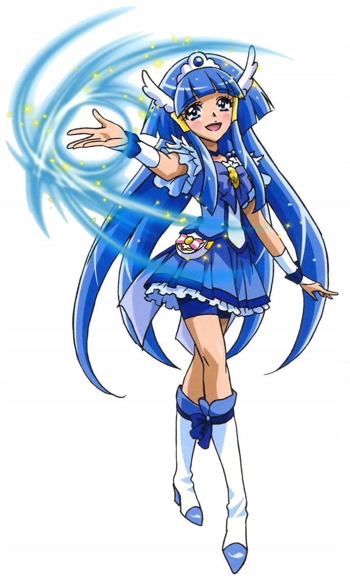 OPŁATEK NA TORT Wydruk Jadalny Anime Smile Precure Reika Aoki 1 +IMIĘ ...