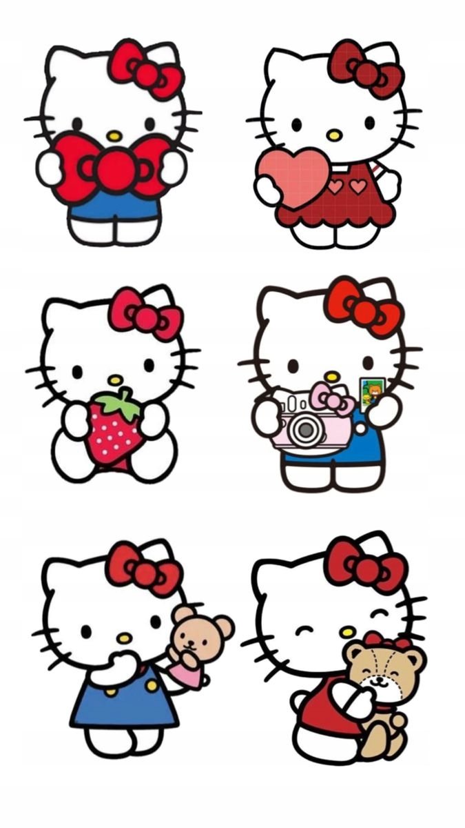 OPŁATEK NA TORT Wydruk Jadalny HELLO KITTY KOTEK + IMIĘ 38 - Atram ...