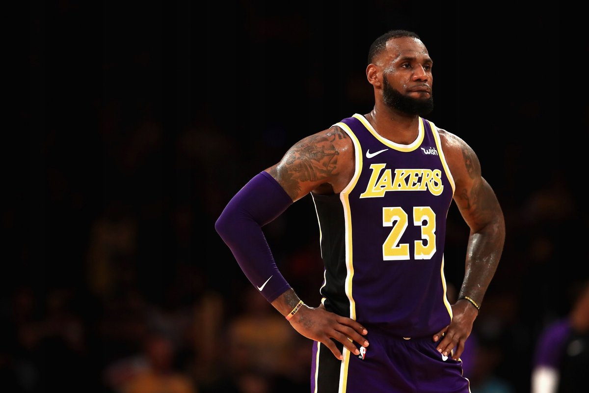 OPŁATEK NA TORT Wydruk Jadalny LeBron James Los Angeles Lakers NBA ...