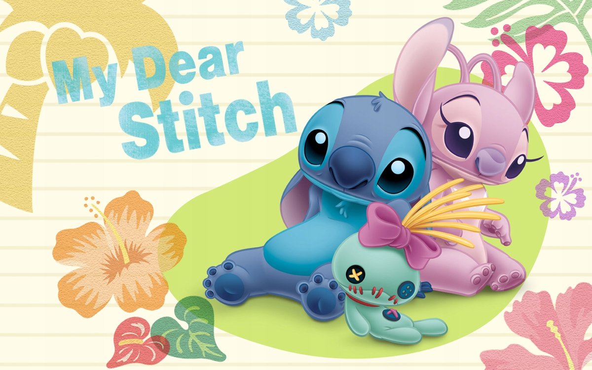 OPŁATEK NA TORT Wydruk Jadalny Lilo i Stich Stitch Stich Stworek + IMIĘ ...