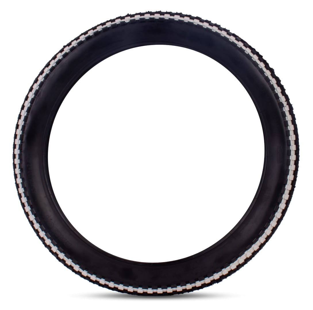 Opona Rowerowa 20Cali 20X2,4 62-406 Tiger Czarny Z Paskiem Biały - Sun ...