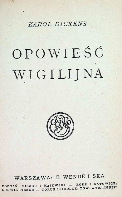 Opowieść wigilijna - Dickens Karol | Książka w Empik