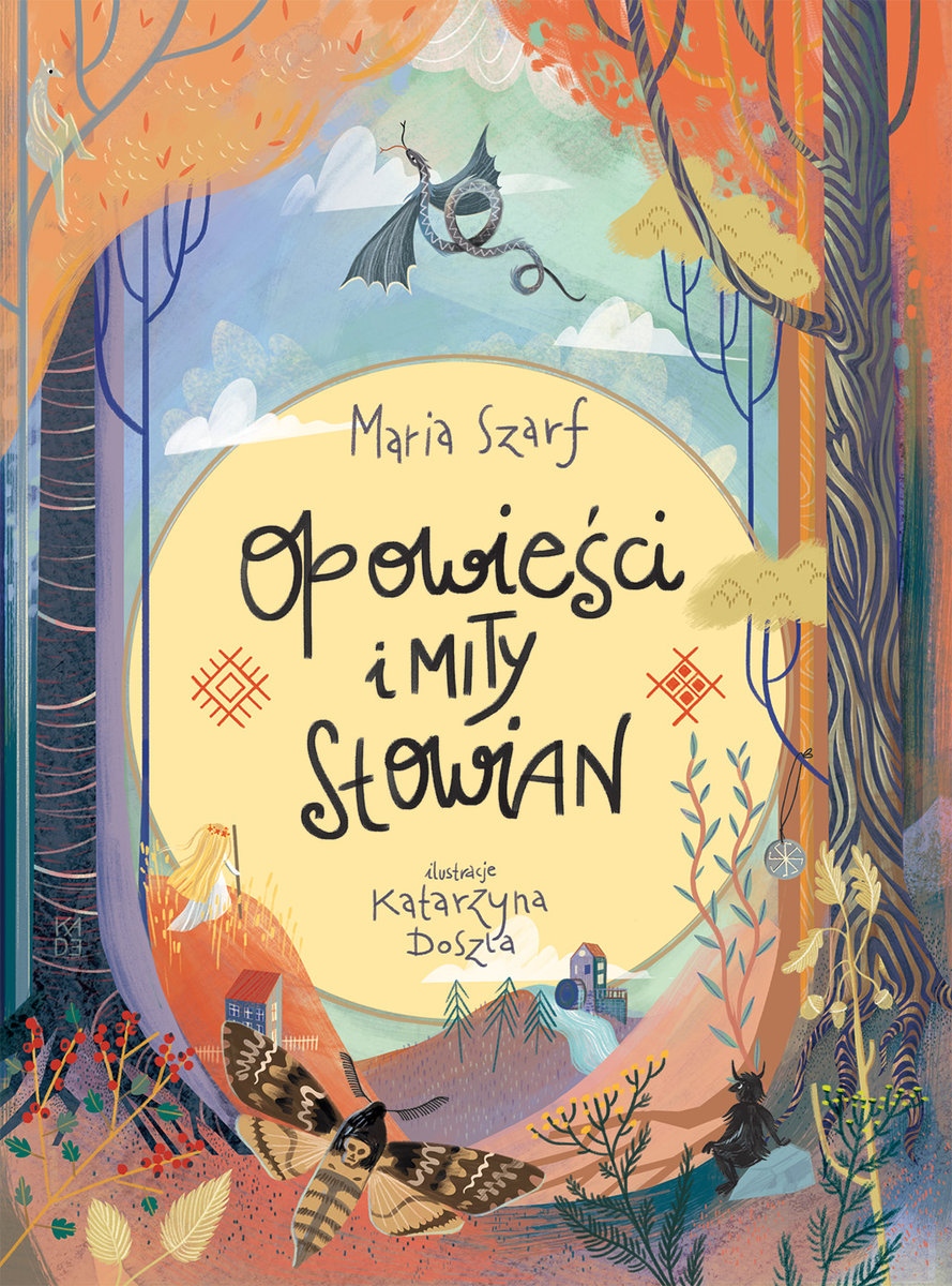 Opowieści i mity Słowian - Szarf Maria | Książka w Empik