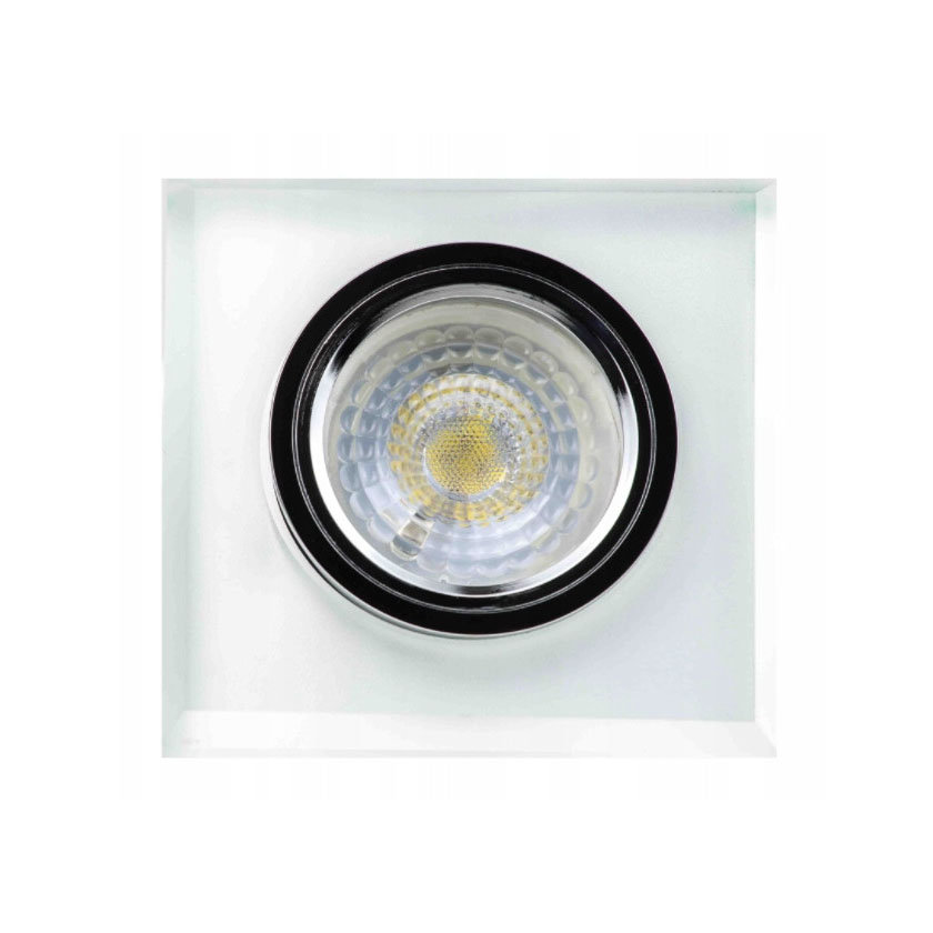 Oprawa Halogenowa Led Sufitowa Stała Gu10 Matowa - Lumilight | Sklep EMPIK.COM