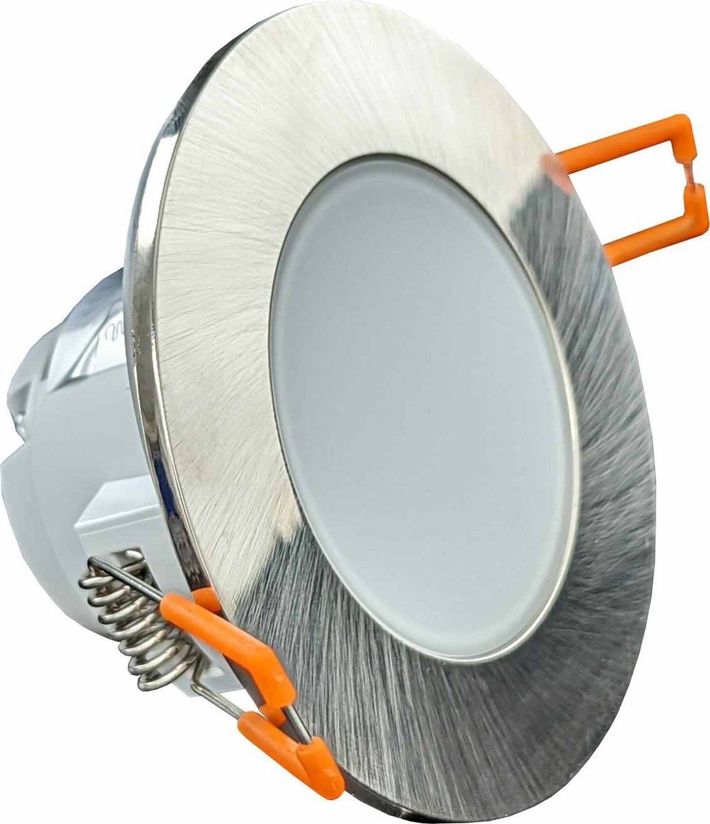 Oprawa LED Do Zabudowy P/T Downlight LED BONO-R Matt Сhrome Okrągła ...
