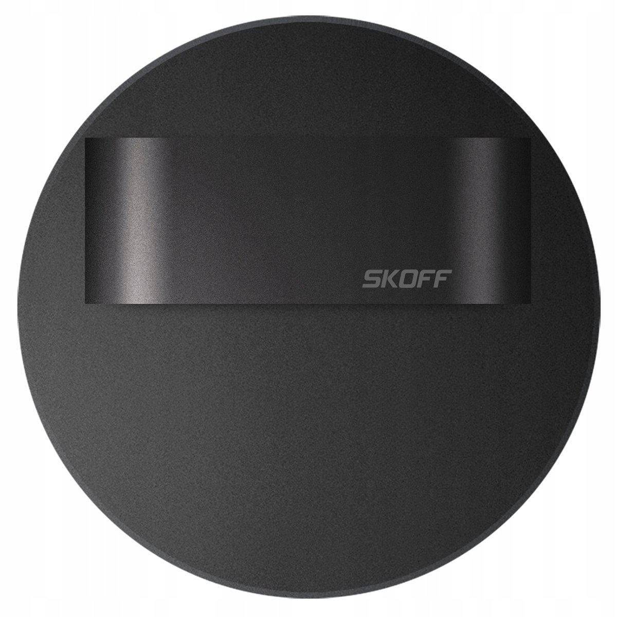 Oprawa Schodowa LED 0,8W 3000K 10V DC IP66 Czarny mat RUEDA SHORT Skoff ...