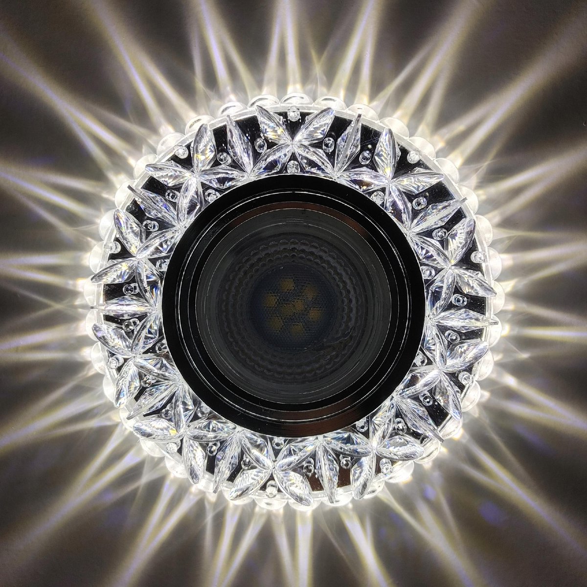 Oprawa sufitowa halogenowa szklana+TAŚMA LED GU10 - Delux M | Sklep EMPIK.COM