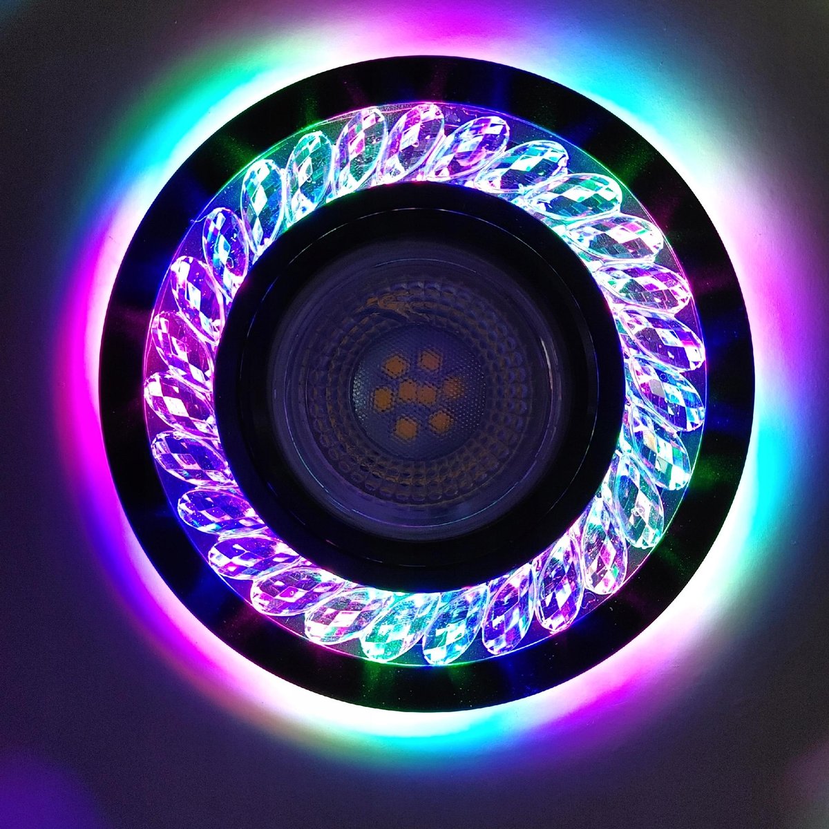 Oprawa sufitowa halogenowa szklana+TAŚMA LED GU10 - Delux M | Sklep ...