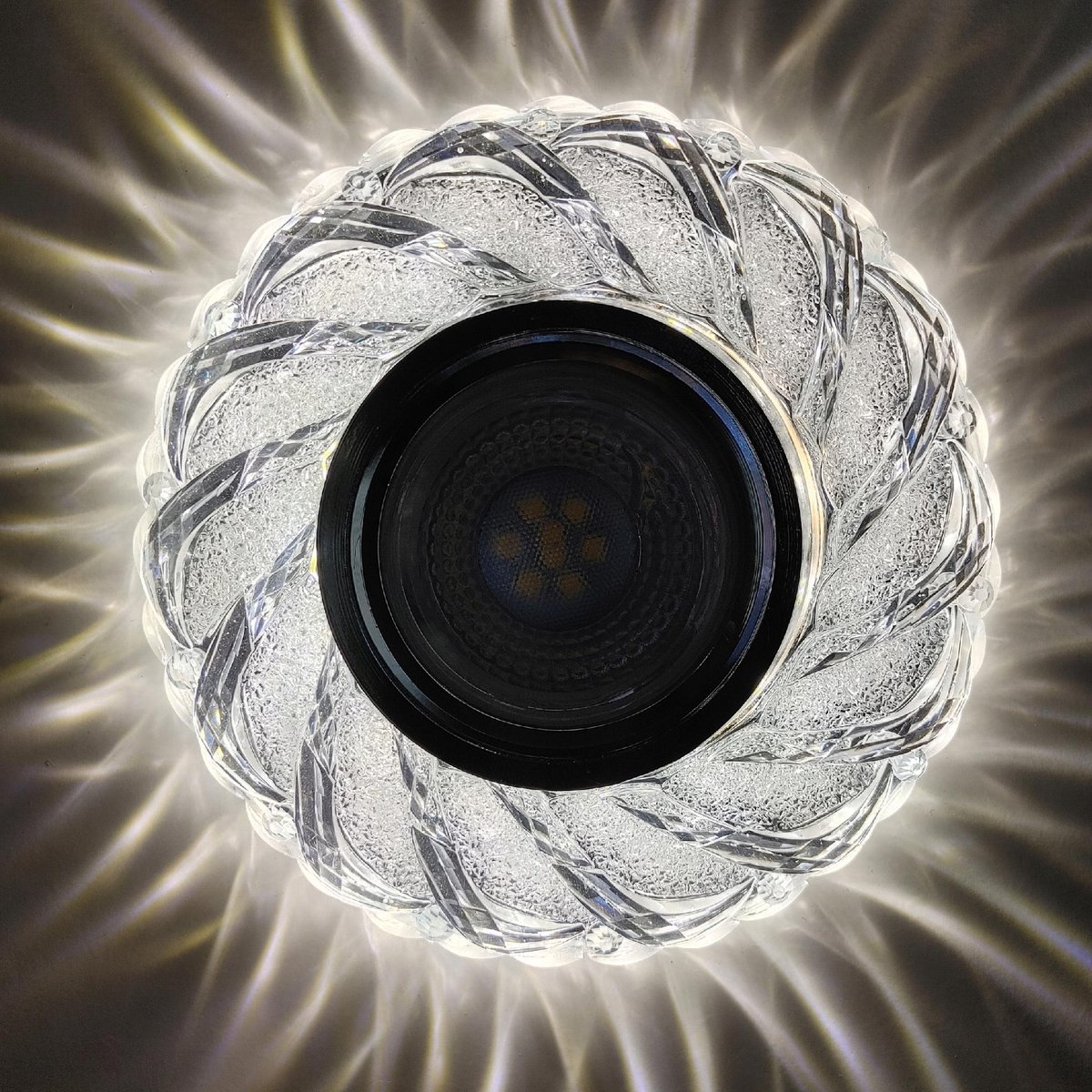 Oprawa sufitowa halogenowa szklana+TAŚMA LED GU10 - Inna marka | Sklep ...