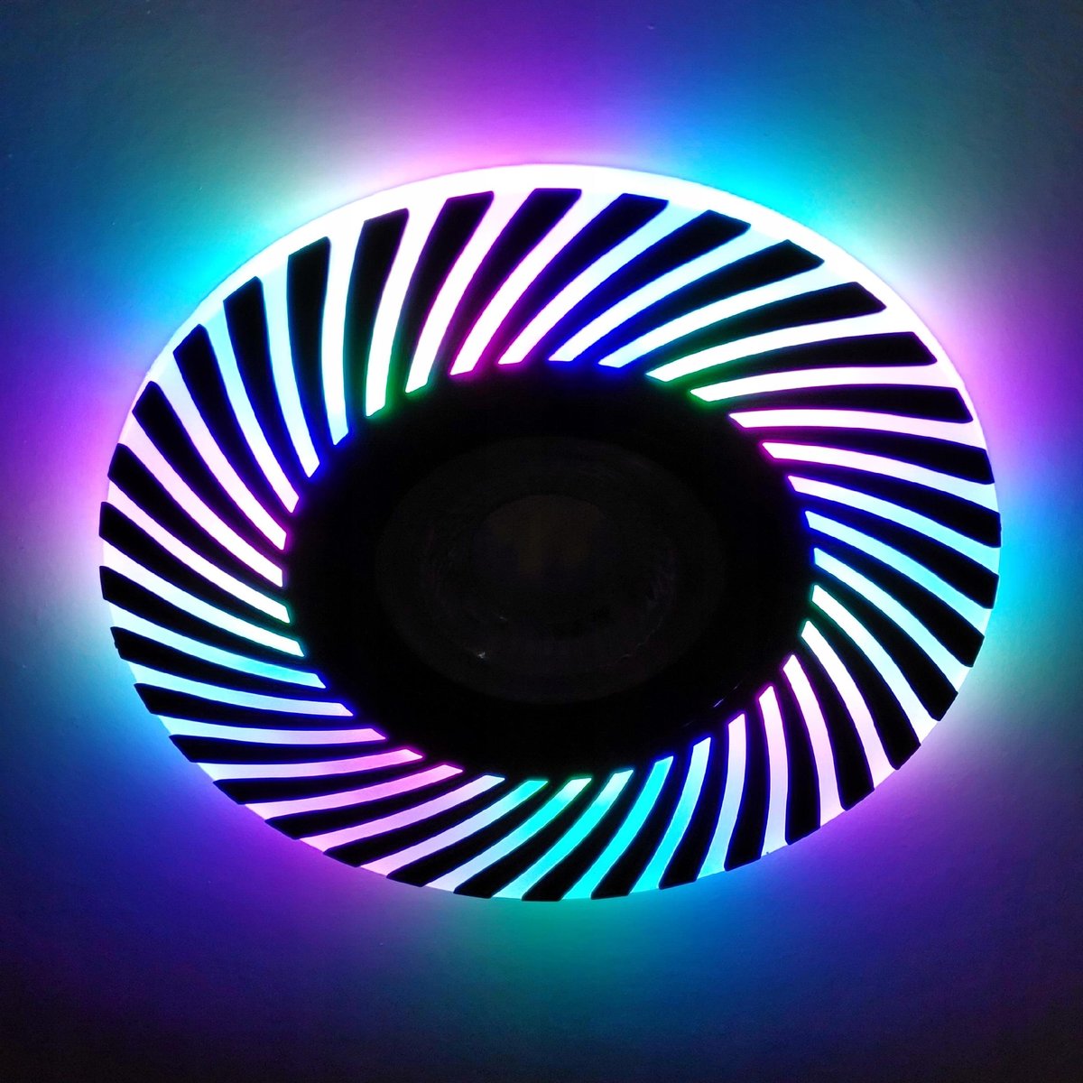 Oprawa sufitowa, szklana+taśma LED 3W-4000K, GU10 - Delux M | Sklep ...