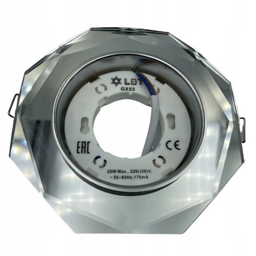 Oprawa sufitowa szklana+taśma LED GX53 - Inna marka | Sklep EMPIK.COM