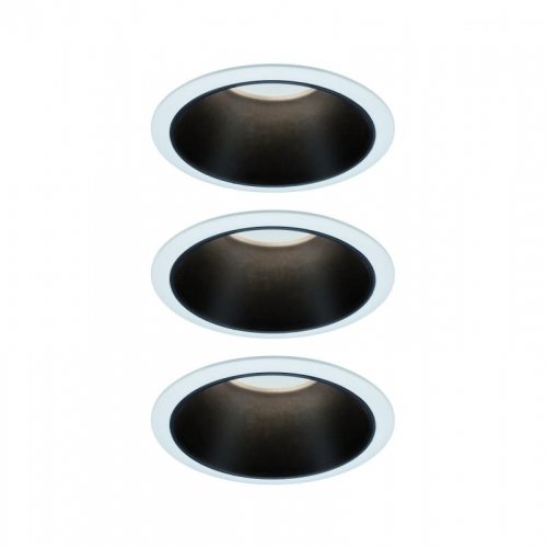 Oprawa wbudowana Cole Coin 3-st ścimnianie LED 3x6,5W 2700K 230V Biały ...