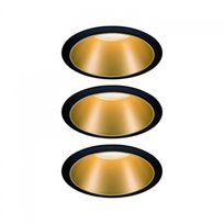 Oprawa wbudowana Cole Coin 3-st ścimnianie LED 3x6,5W 2700K 230V Czarny ...