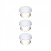 Oprawa wpuszczana Gil Coin 3StepDim rd starr LED 3x6W 2700K 230V weiß ...