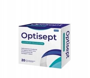 Optisept chusteczki okulistyczne 20 sztuk | Sklep EMPIK.COM