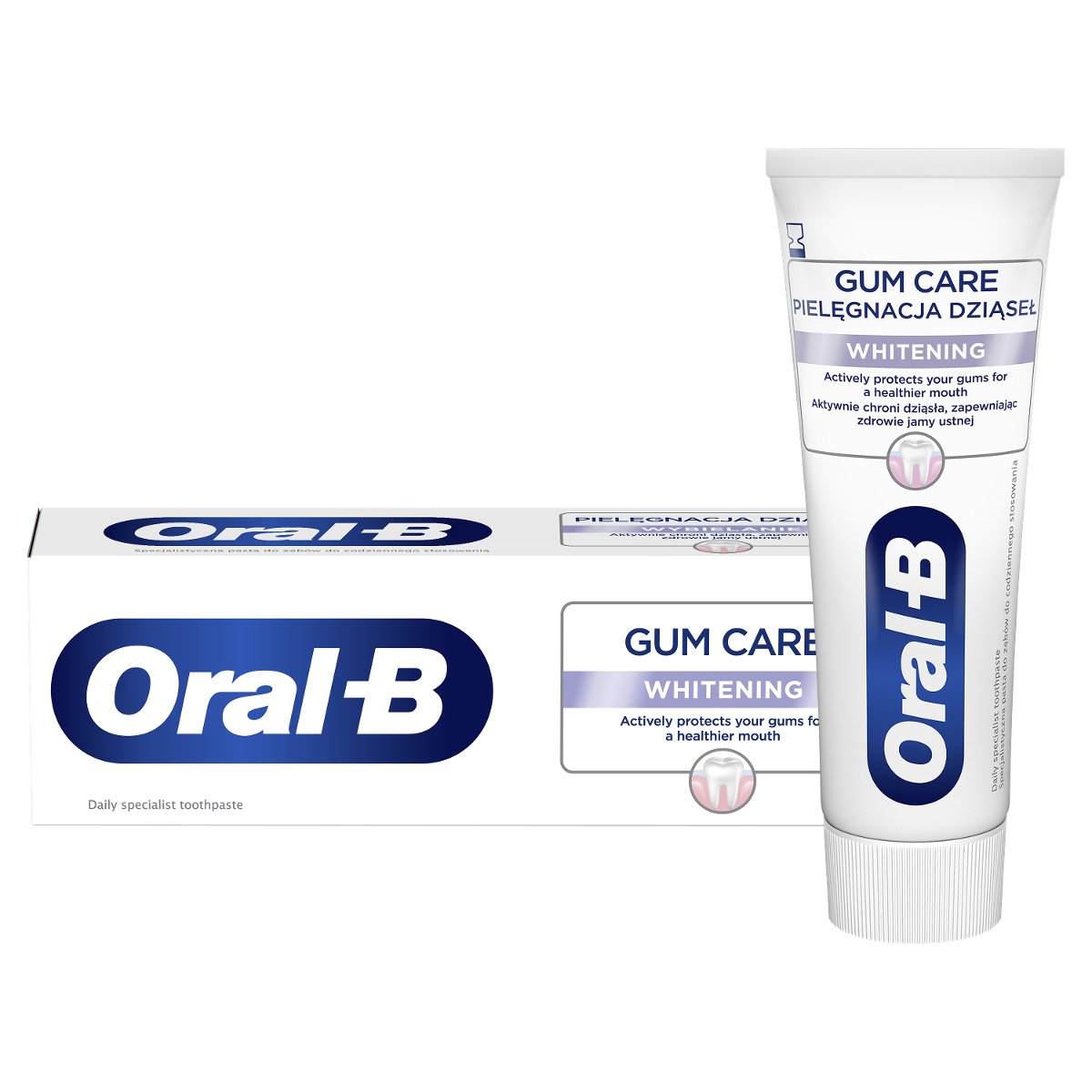 Oral-B, Gum Care, Whitening, Pasta do zębów, 65 ml | Sklep EMPIK.COM Oral-B, Gum Care, Whitening, Pasta do zębów, 65 ml | Sklep EMPIK.COM