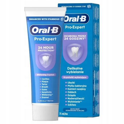 Oral-B Pro-Expert Gentle Whitening Delikatne wybielanie Pasta do zębów ...