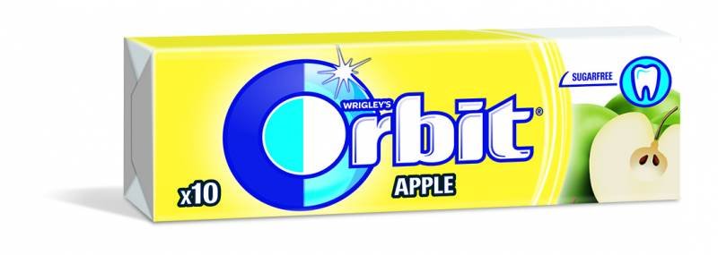 Orbit apple guma do żucia jabłkowa 10 drażetek 14g - Orbit | Sklep ...