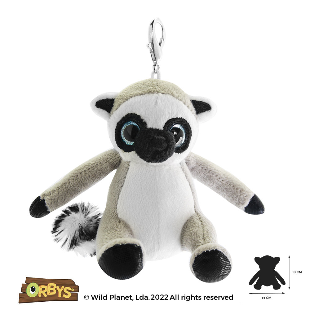 Orbys, Pluszowy brelok Lemur - Orbys | Sklep EMPIK.COM