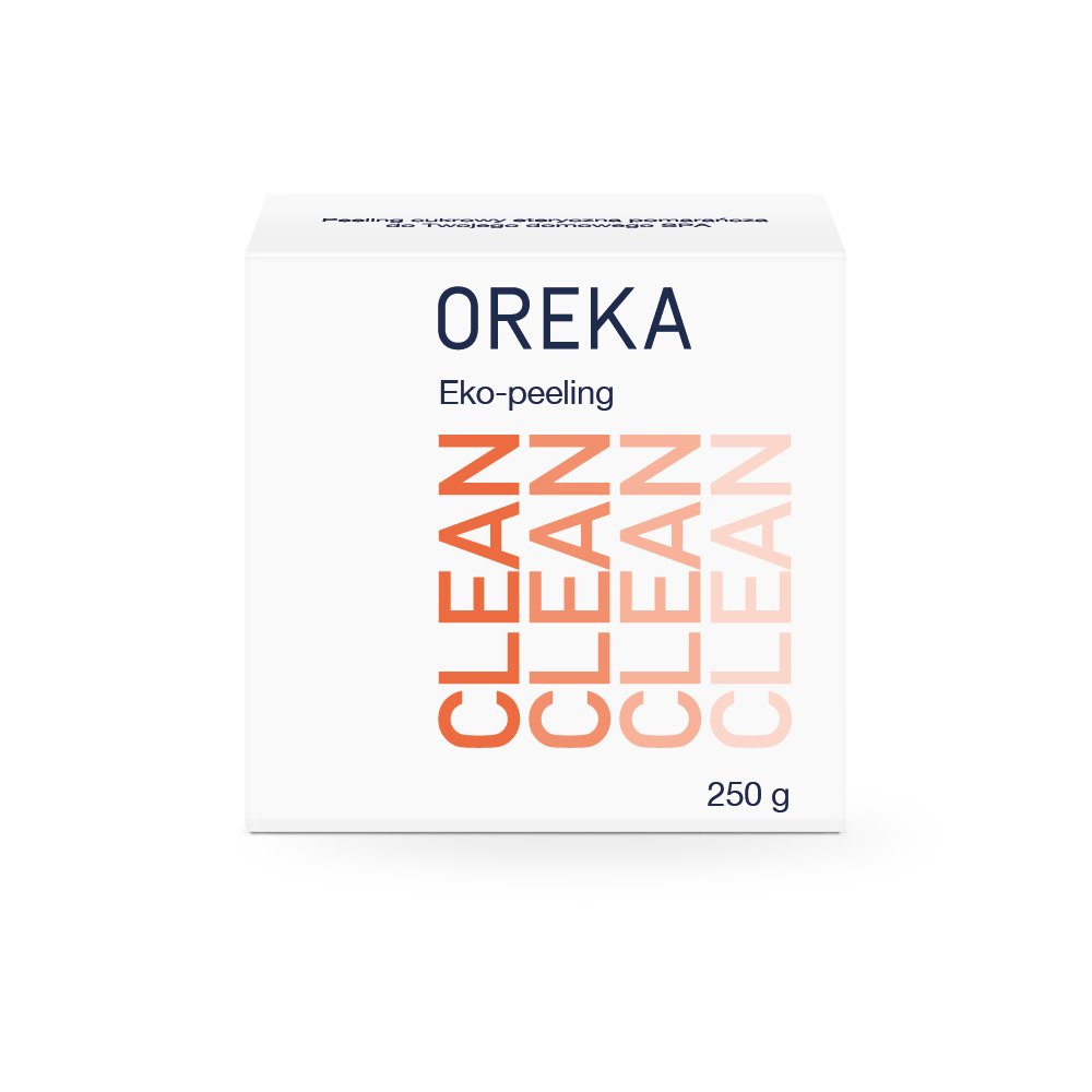Oreka, Eko-peeling Eteryczna Pomarańcza, 250 g | Sklep EMPIK.COM