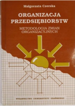 Organizacja przedsiębiorstw - Czerska Małgorzata | Książka w Empik