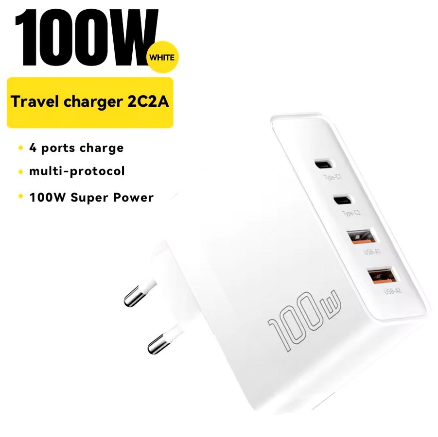 ORGINALNA SZYBKA ŁADOWARKA SIECIOWA ESSAGER 100W BIAŁA - Essager ...