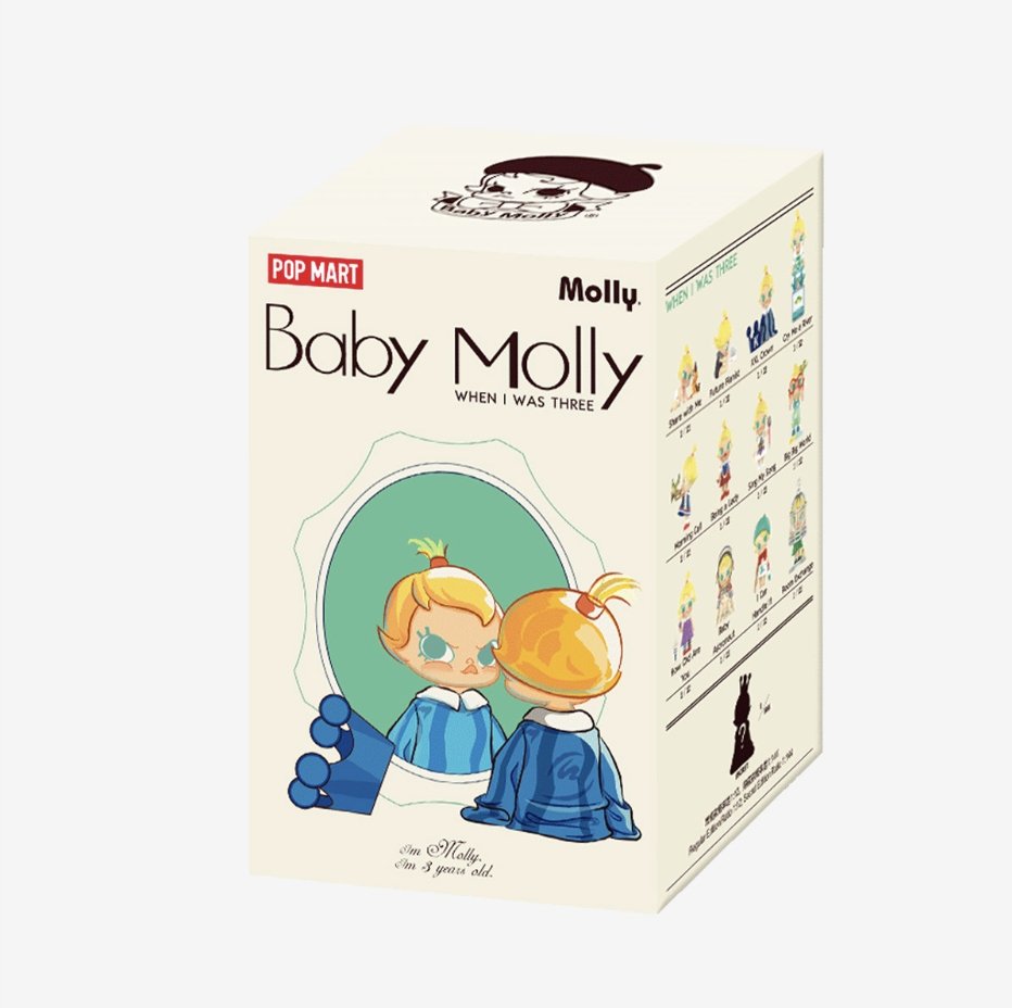 Original Pop Mart Baby Molly When I was Three! popmart Series Figures ...