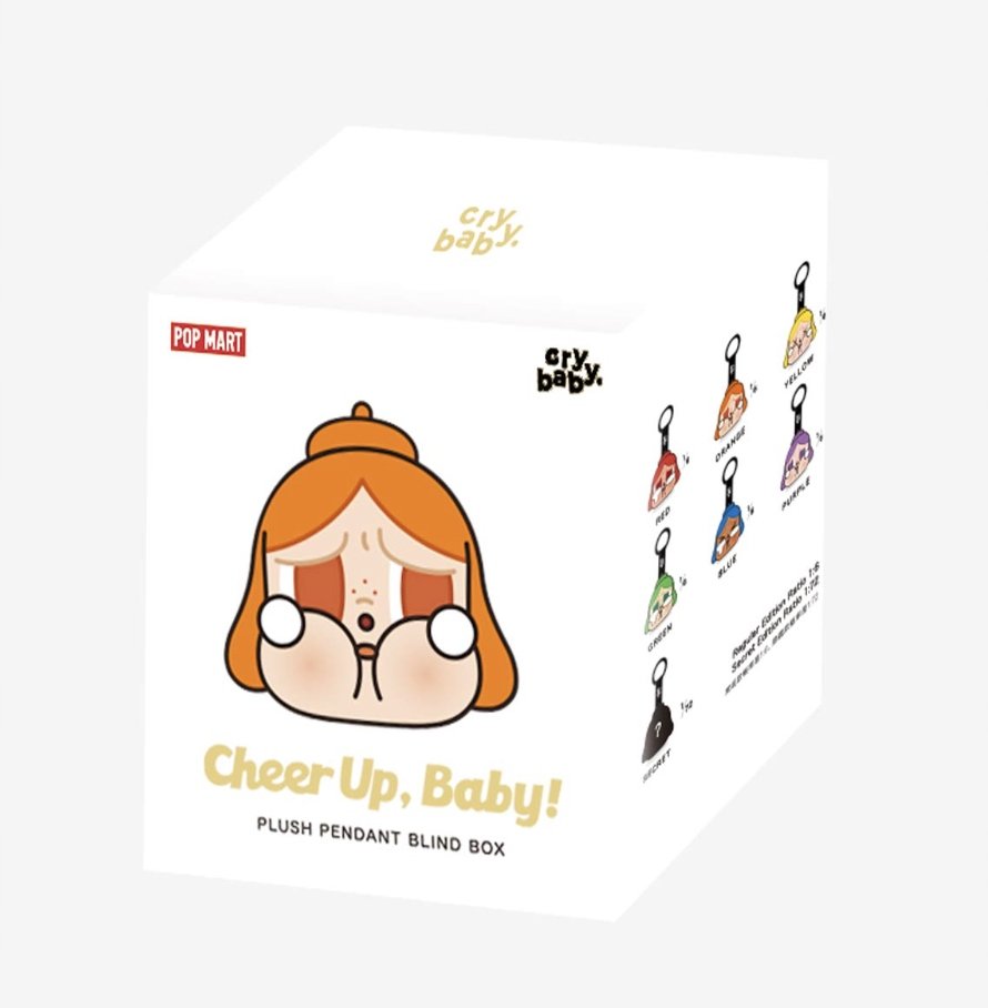 Original Pop Mart CRYBABY Cheer UP, Baby! Series popmart brelok - inna ...