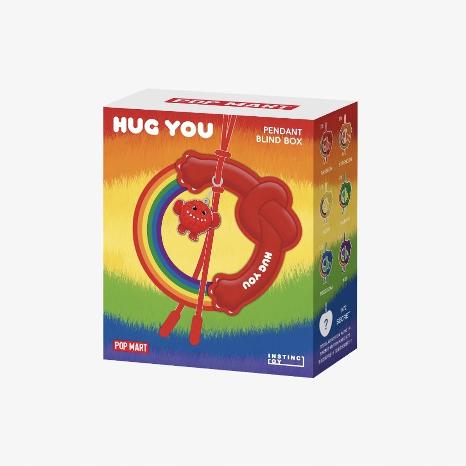 Original Pop Mart Instinctoy Hug You Series-Pendant Blind Box Popmart ...