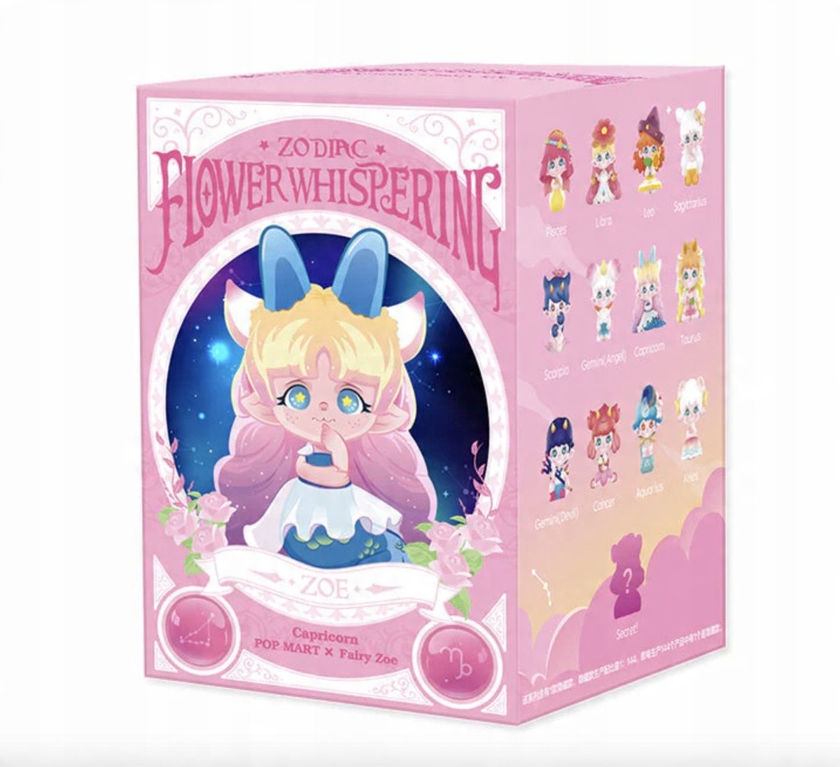 Original POP MART Zoe Zodiac Flower Whispering Series Blind Box - inna ...