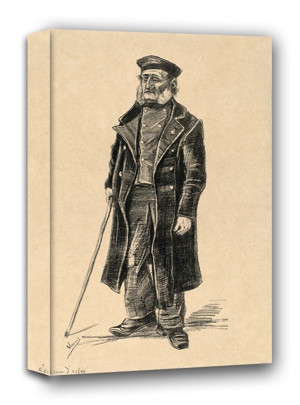 Orphan Man, Vincent van Gogh - obraz na płótnie 40x50 cm - Galeria ...